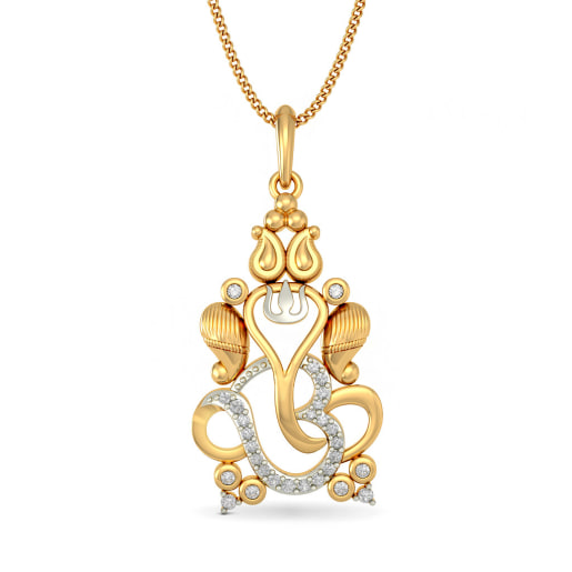 Ganesha Pendants - Buy Ganesha Pendant Designs Online in India 2018 ...